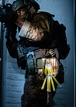 cluster of cyalume in tactical operation | Cyalume