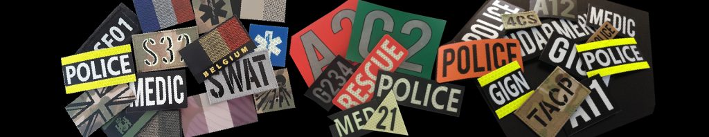 patchs pannaux IR thermique Fusion identification marquage | Cyalume