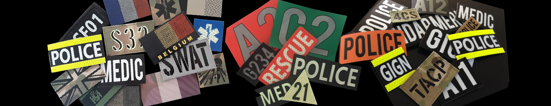 patchs pannaux IR thermique Fusion identification marquage | Cyalume